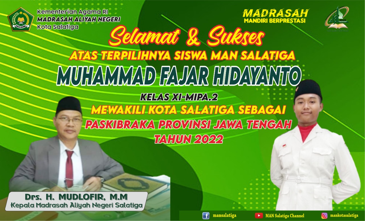 PESERTA DIDIK MAN SALATIGA LOLOS SELEKSI PASKIBRAKA PROVINSI | MADRASAH ...